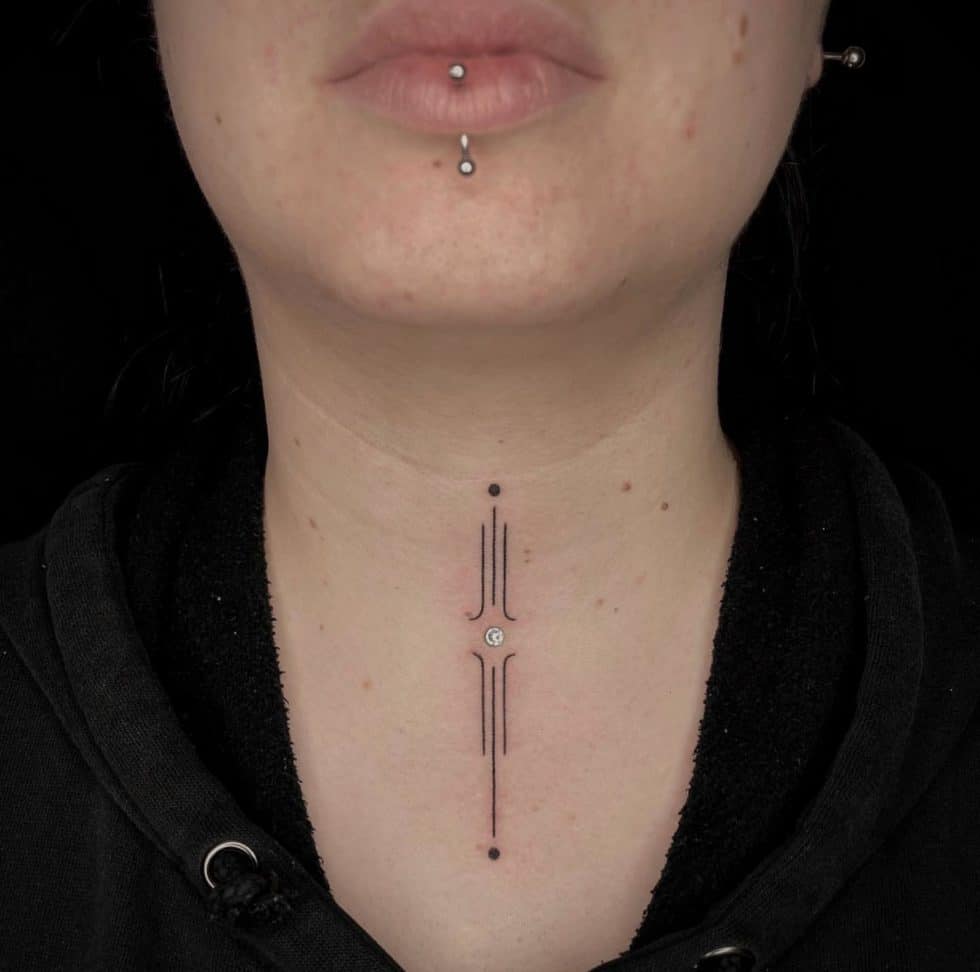 40 Awesome Neck Tattoo Ideas for Men & Women in 2024