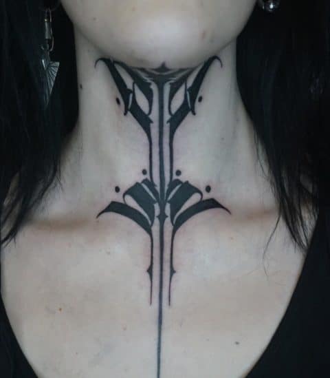 40 Awesome Neck Tattoo Ideas for Men & Women in 2023