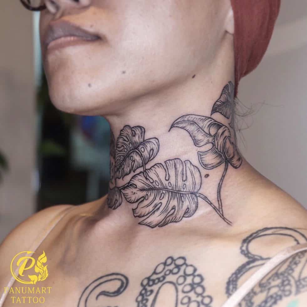 40 Awesome Neck Tattoo Ideas for Men & Women in 2024