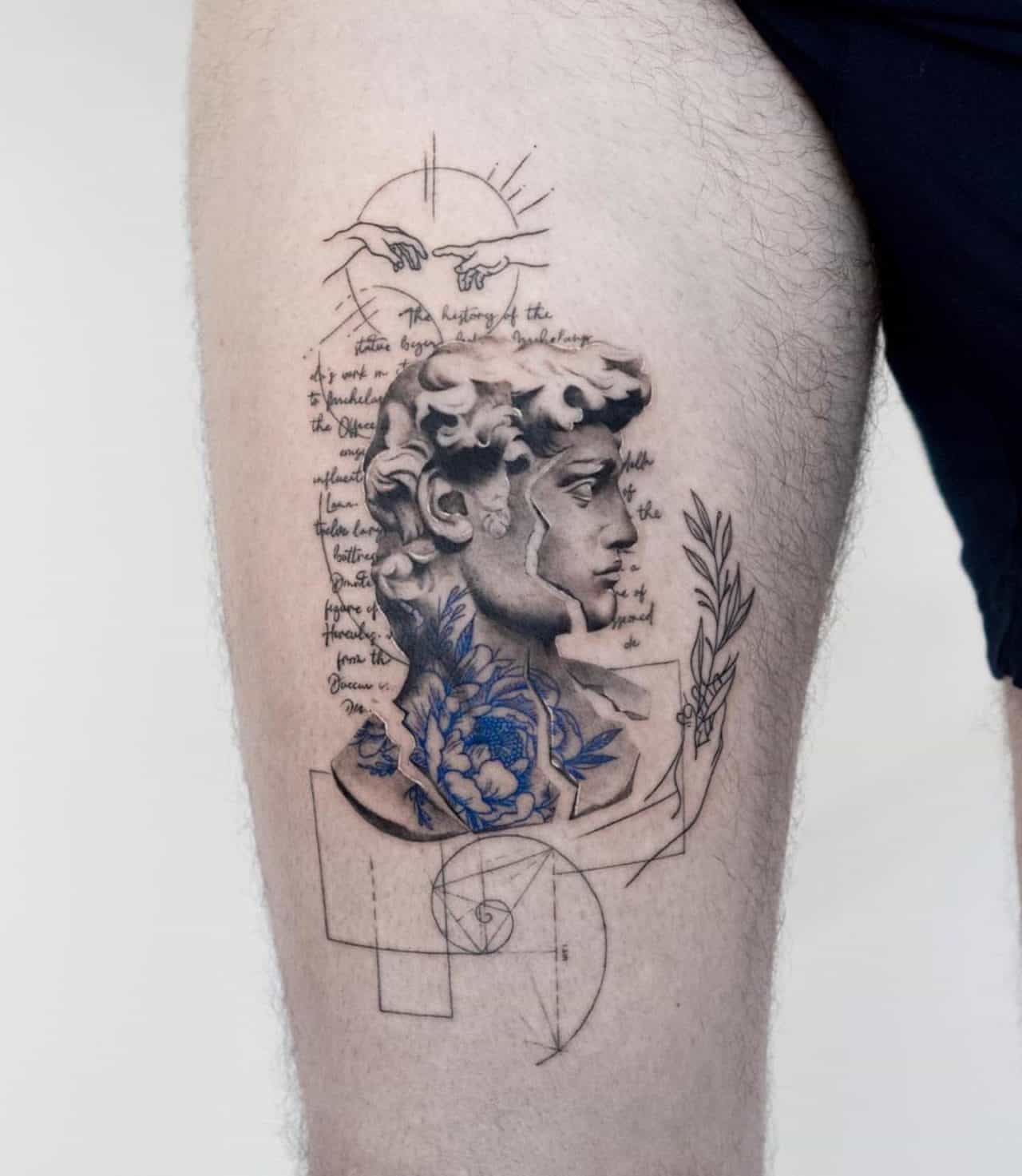 40 Awesome Thigh Tattoo Ideas for Men & Women in 2024