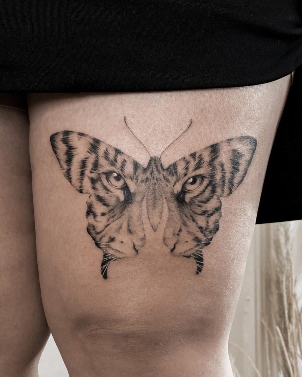 40 Awesome Thigh Tattoo Ideas for Men & Women in 2024