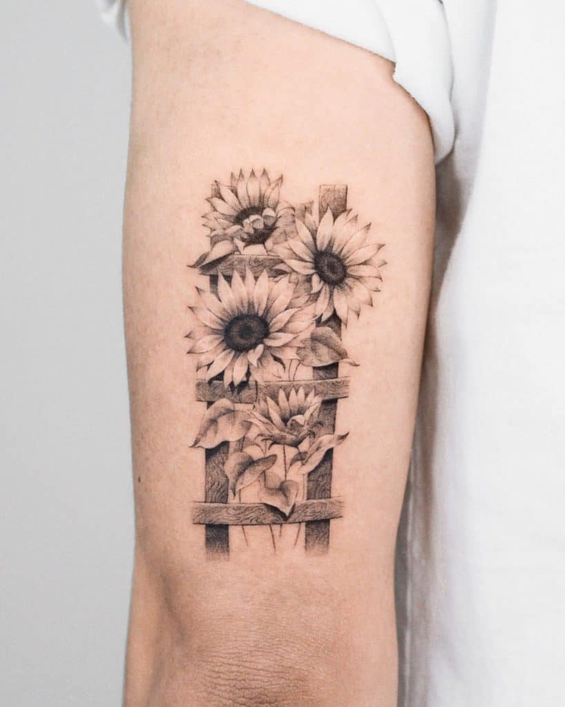 40 Beautiful Sunflower Tattoo Ideas for Men & Women in 2022