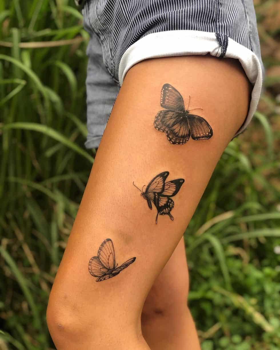 40 Beautiful Butterfly Tattoo Ideas for Women in 2023