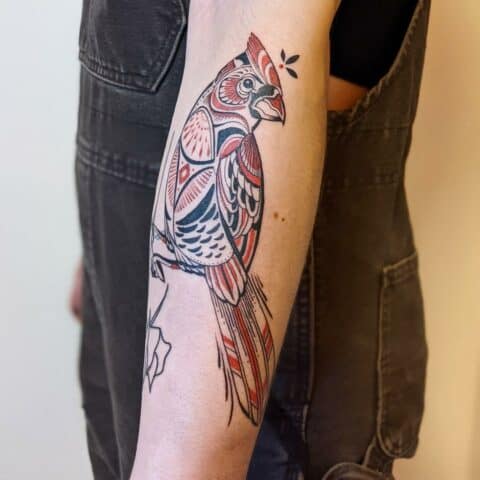 50 Cool Cardinal Tattoo Ideas for Men & Women in 2023