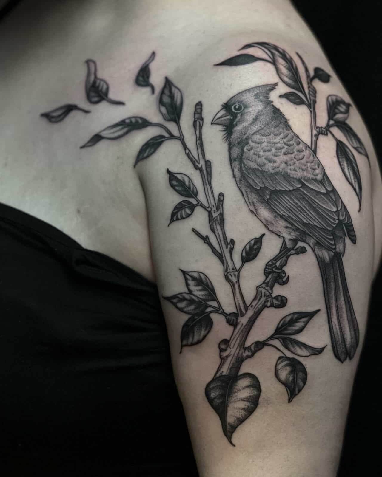 50 Cool Cardinal Tattoo Ideas for Men & Women in 2024