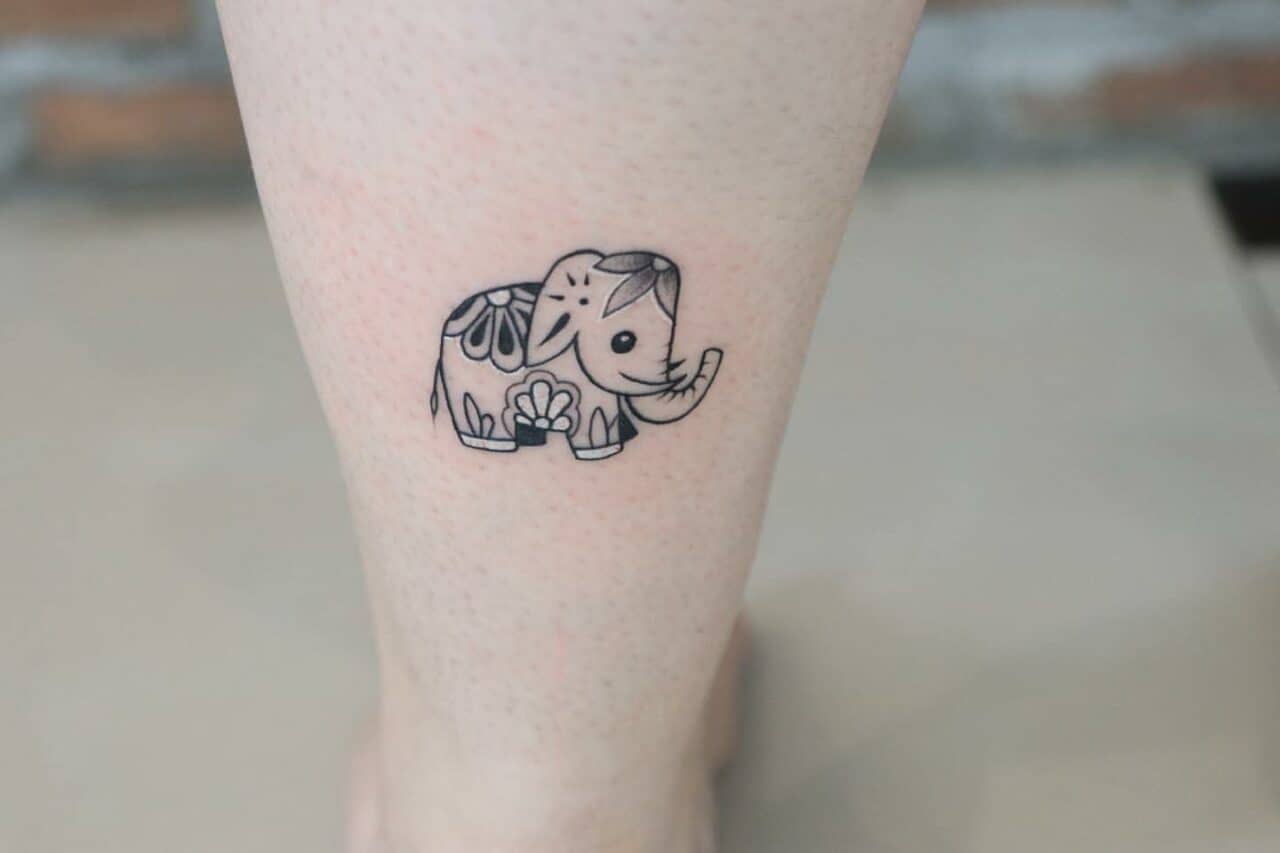 33 Elegant Elephant Tattoo Ideas for Men & Women in 2024