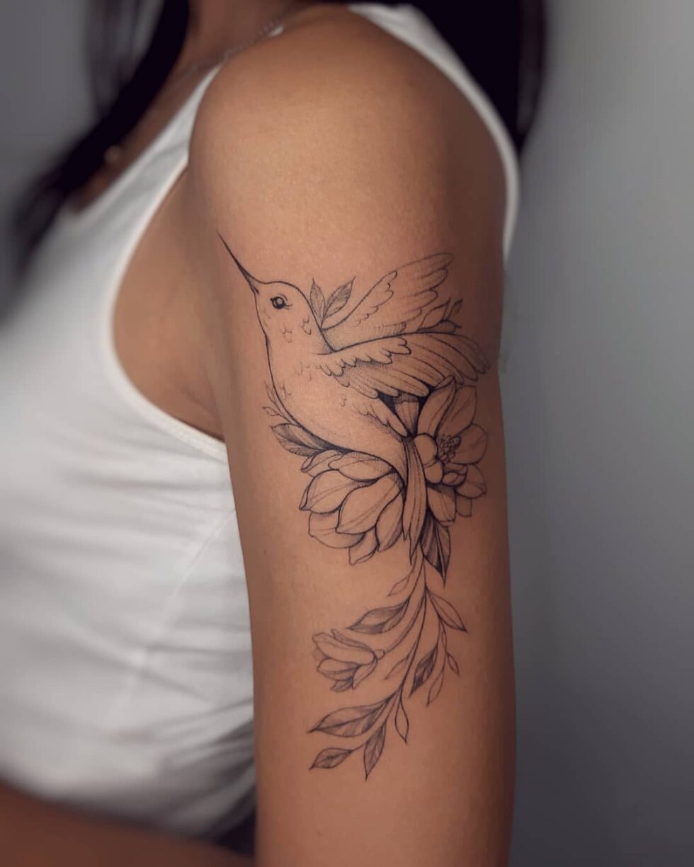 50 Beautiful Hummingbird Tattoo Ideas for Men & Women in 2024