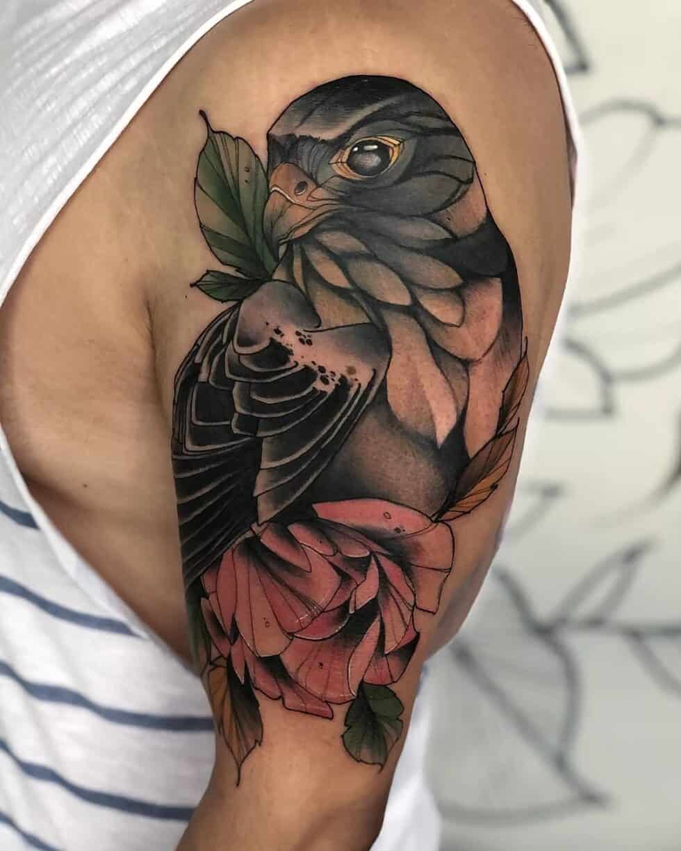 50 Amazing Hawk Tattoo Ideas for Men & Women in 2024