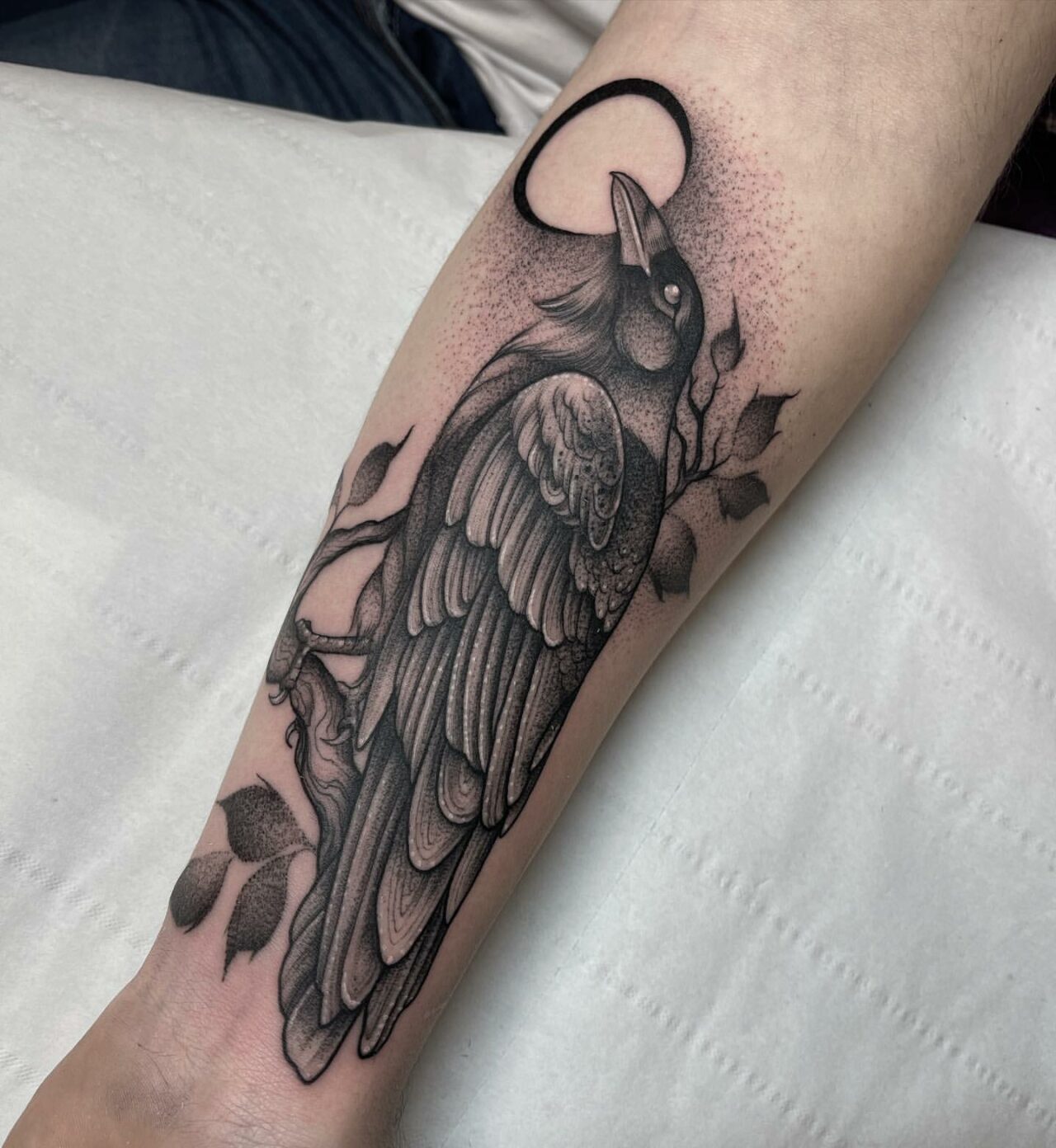 30 DARK Raven Tattoo Ideas for Men & Women in 2023