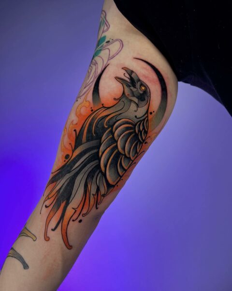 30 DARK Raven Tattoo Ideas for Men & Women in 2023