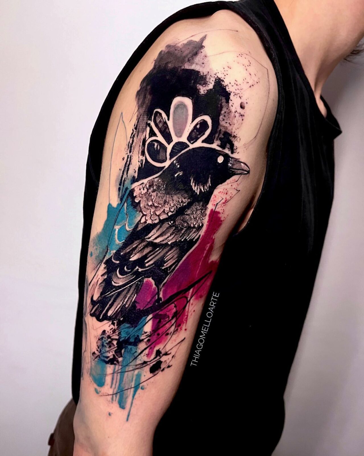 30 DARK Raven Tattoo Ideas for Men & Women in 2023