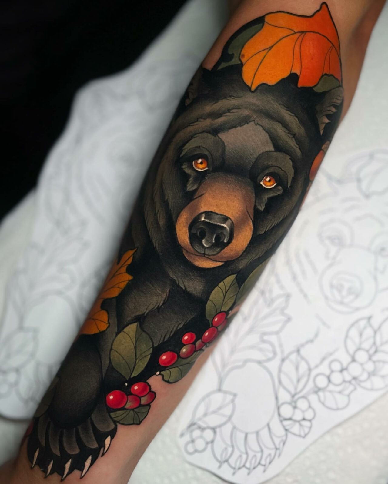 34 Bear Tattoo Ideas for Men & Women in 2024