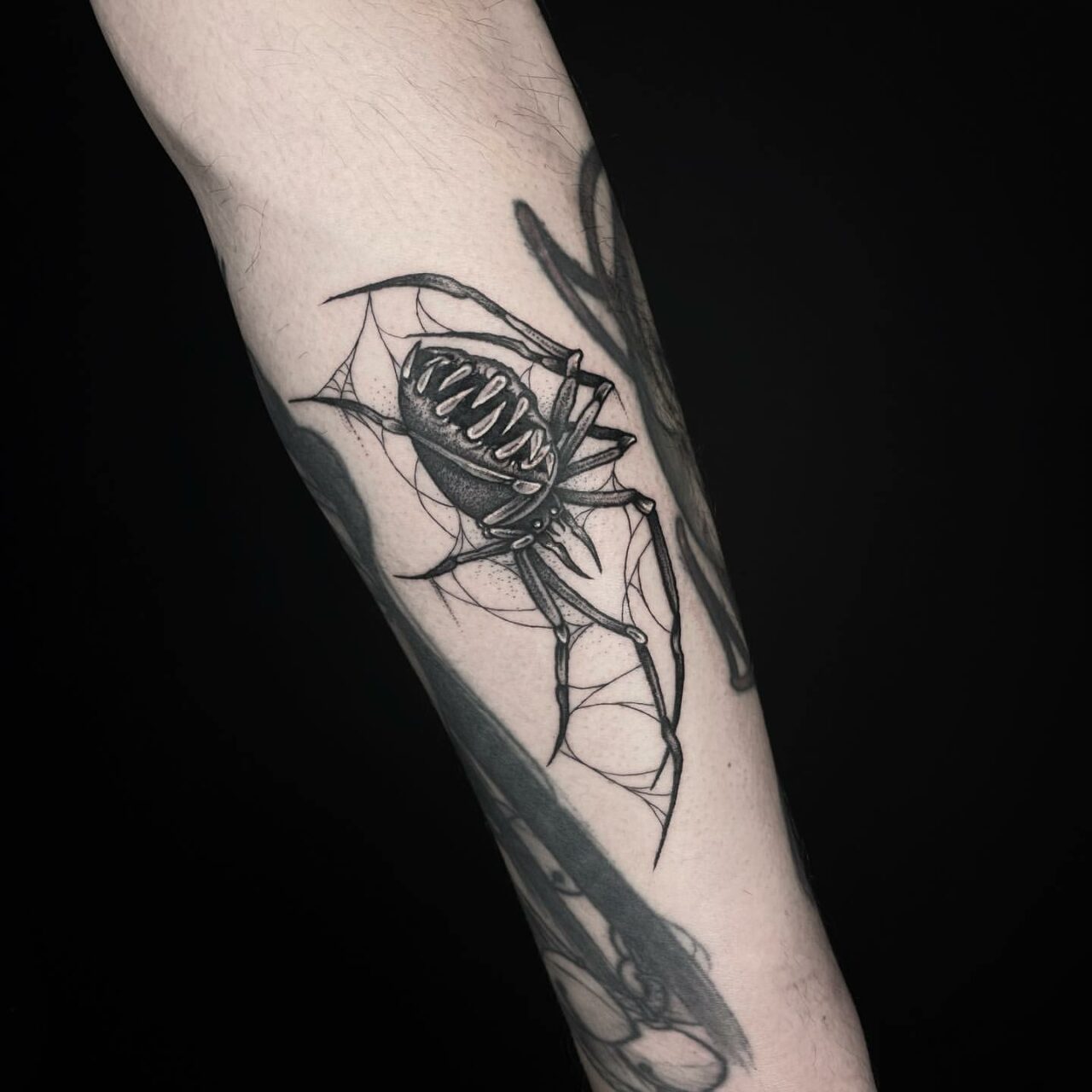 30 Dark & Scary Spider Tattoo Ideas for Men & Women in 2023