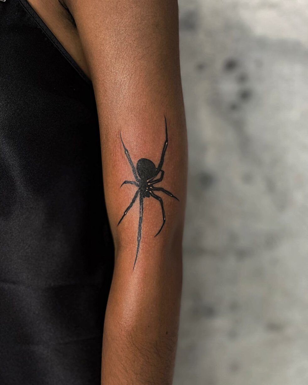 30 Dark & Scary Spider Tattoo Ideas for Men & Women in 2023