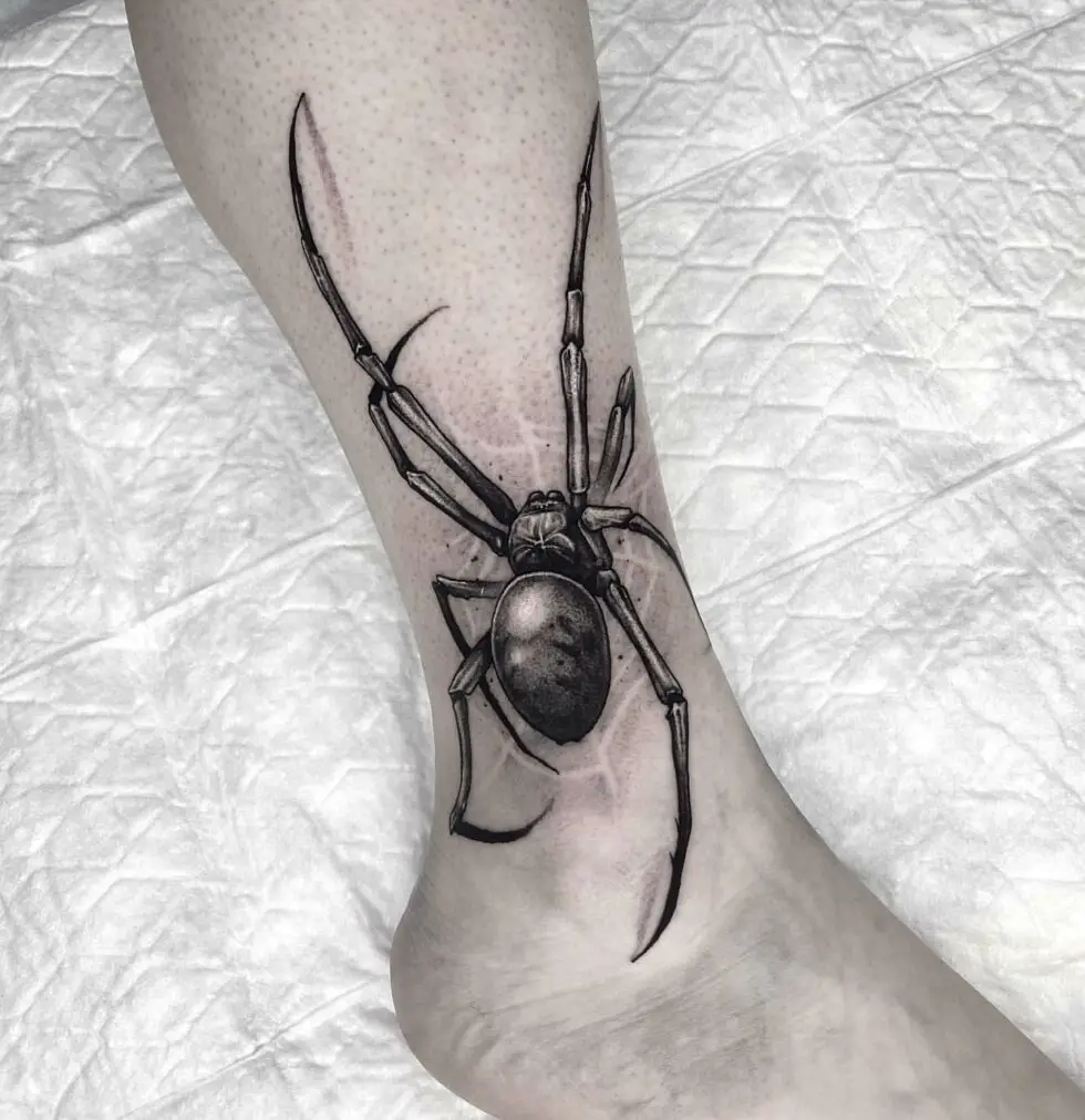 30 Dark & Scary Spider Tattoo Ideas for Men & Women in 2023