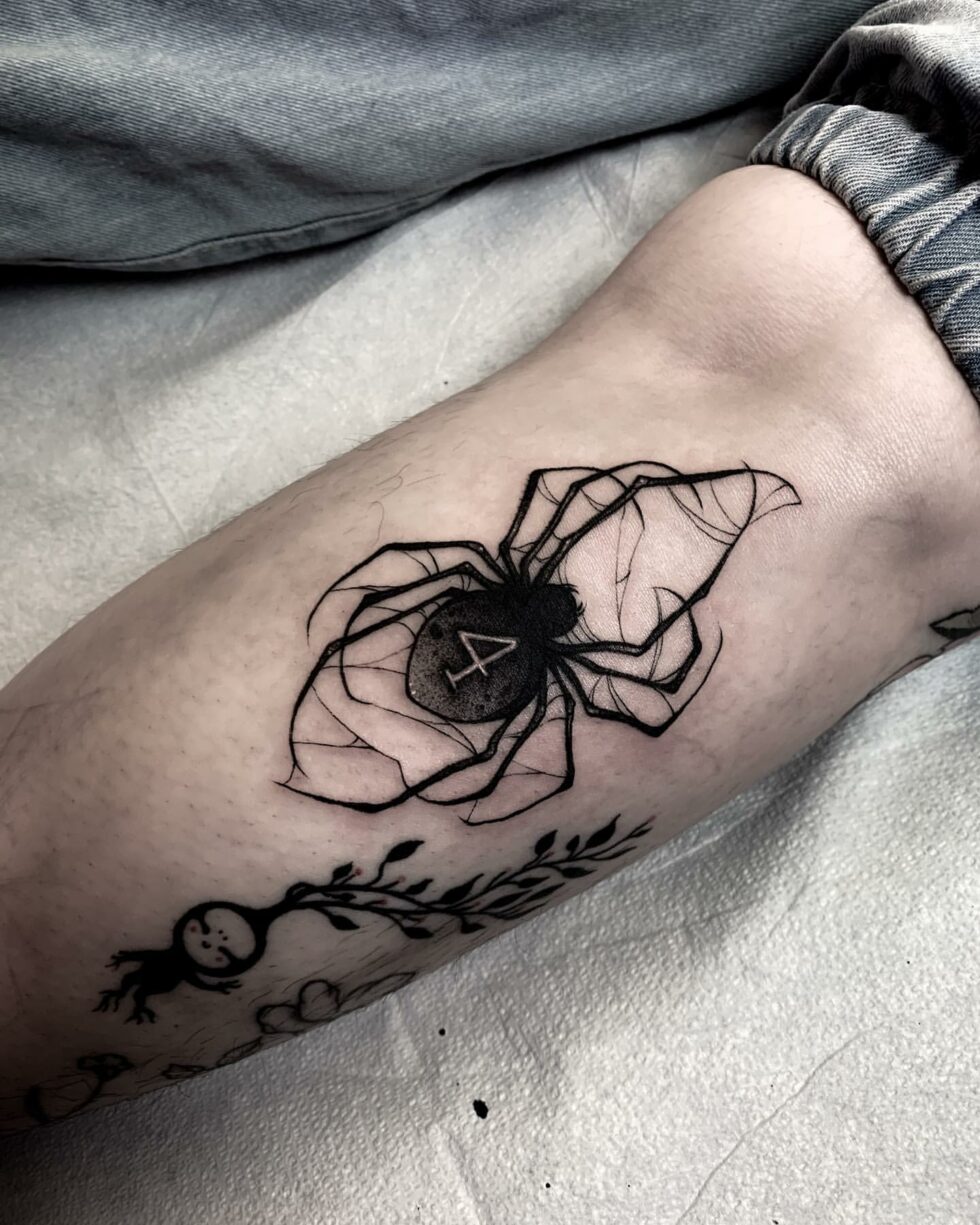 30 Dark & Scary Spider Tattoo Ideas for Men & Women in 2023