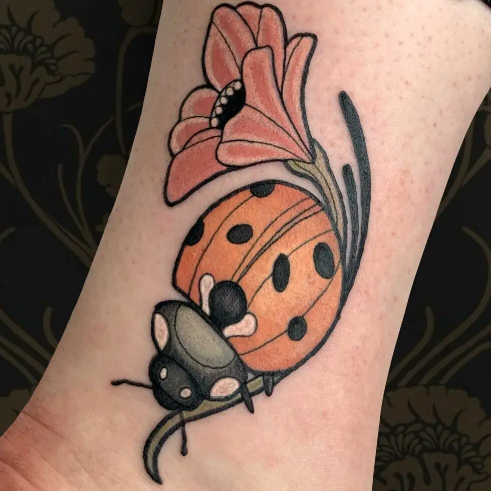 25 Lovely Ladybug Tattoo Ideas for Men & Women in 2024