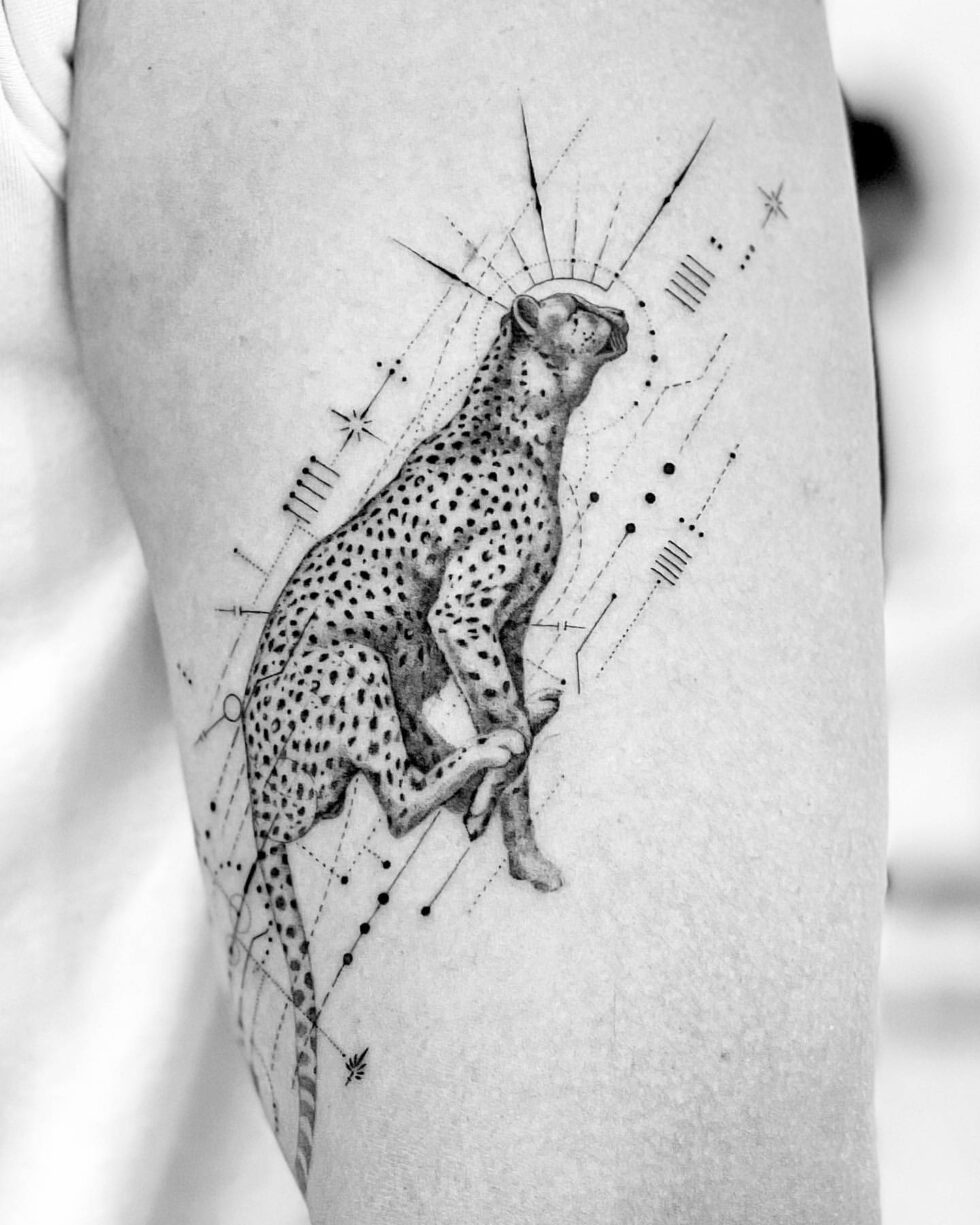 30 Daring Cheetah Tattoo Ideas for Men & Women in 2024