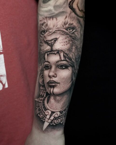 33 Striking Aztec Tattoo Ideas for Men & Women in 2024