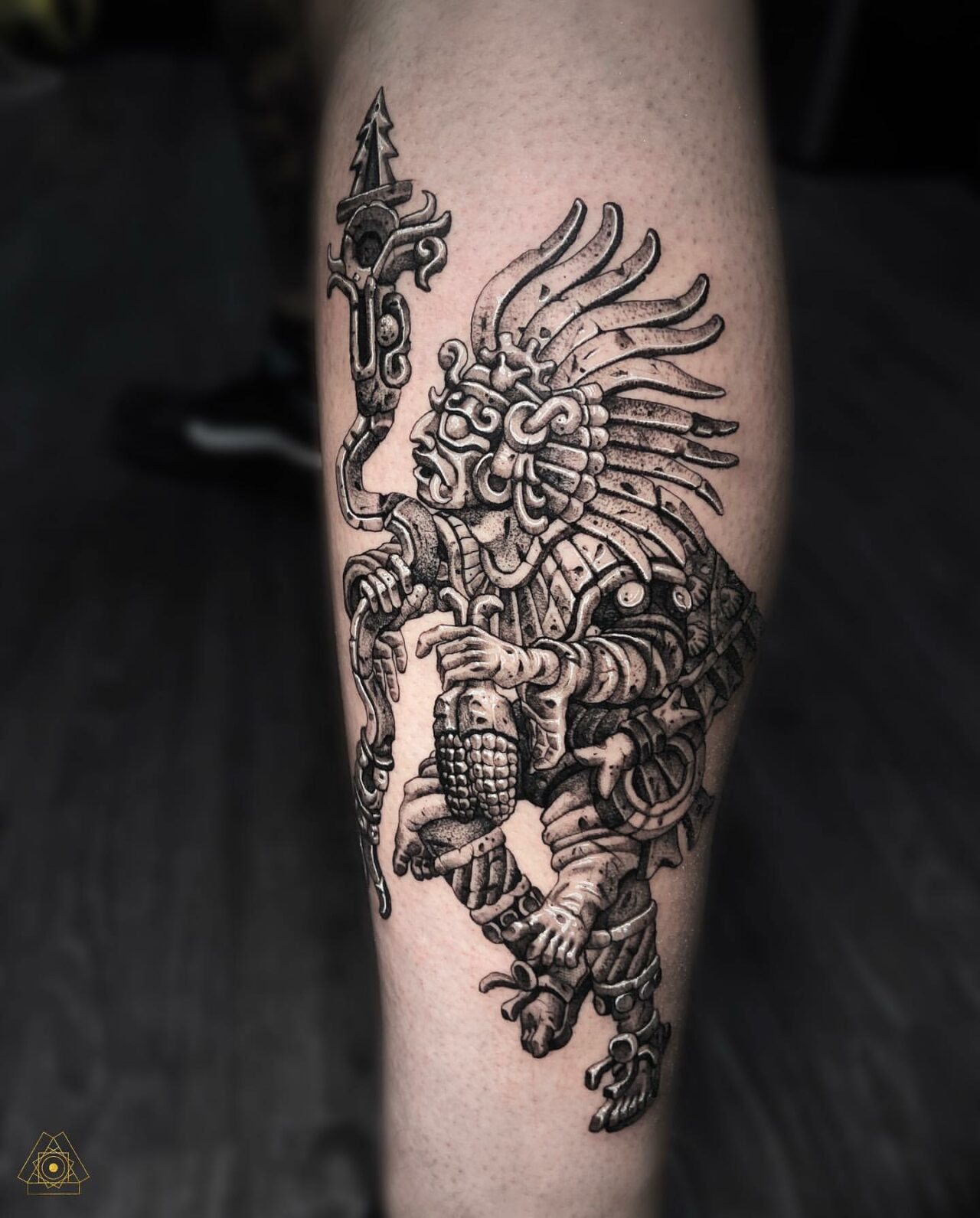 33 Striking Aztec Tattoo Ideas for Men & Women in 2024