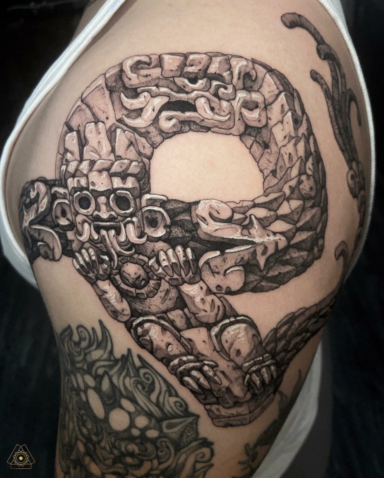 33 Striking Aztec Tattoo Ideas for Men & Women in 2024