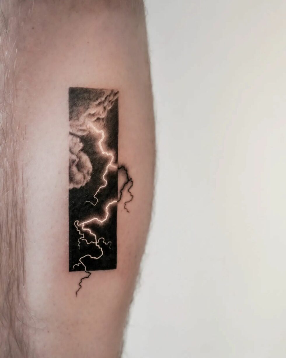 24 Striking Lightning Tattoo Ideas for Men & Women in 2023