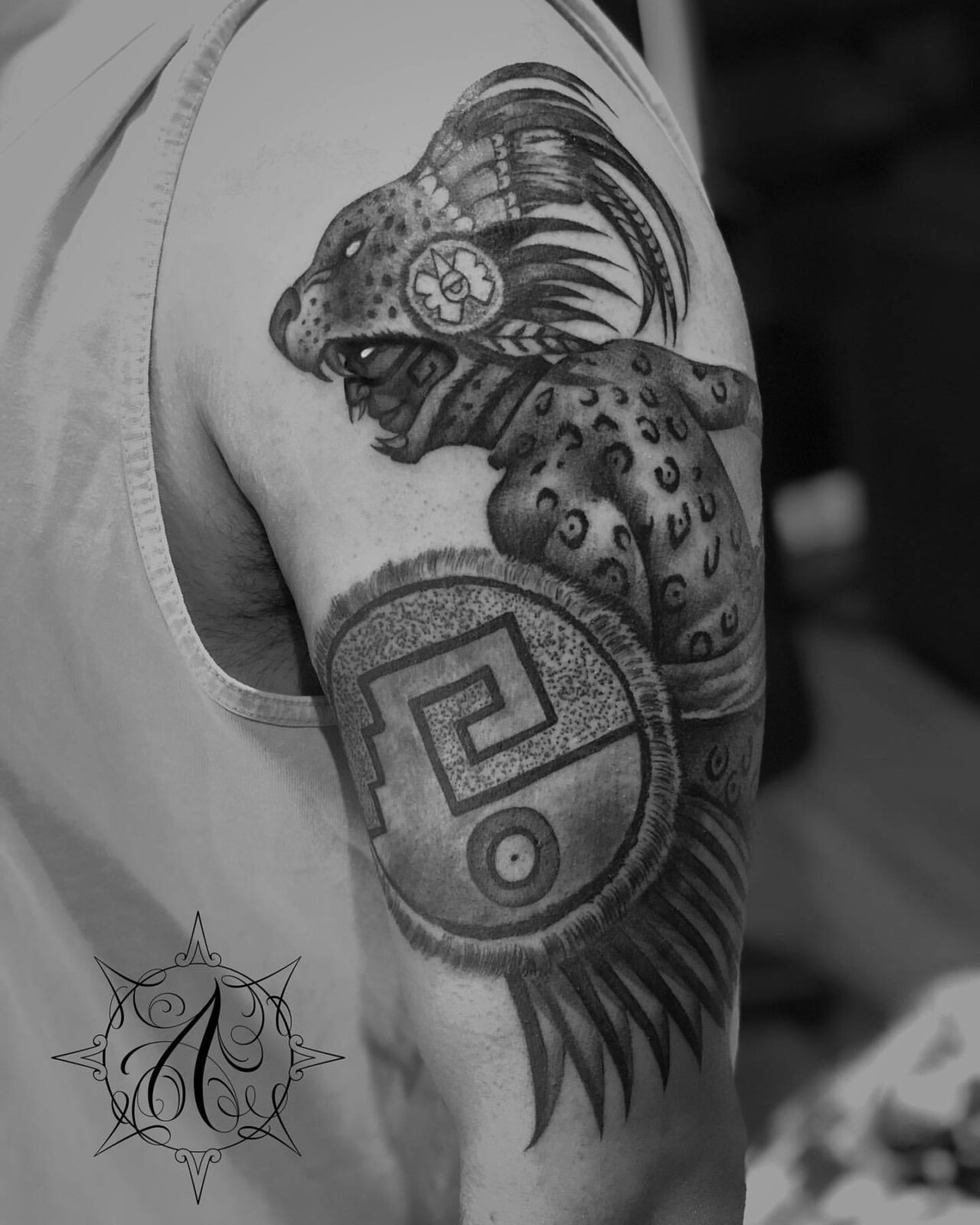 33 Striking Aztec Tattoo Ideas for Men & Women in 2024