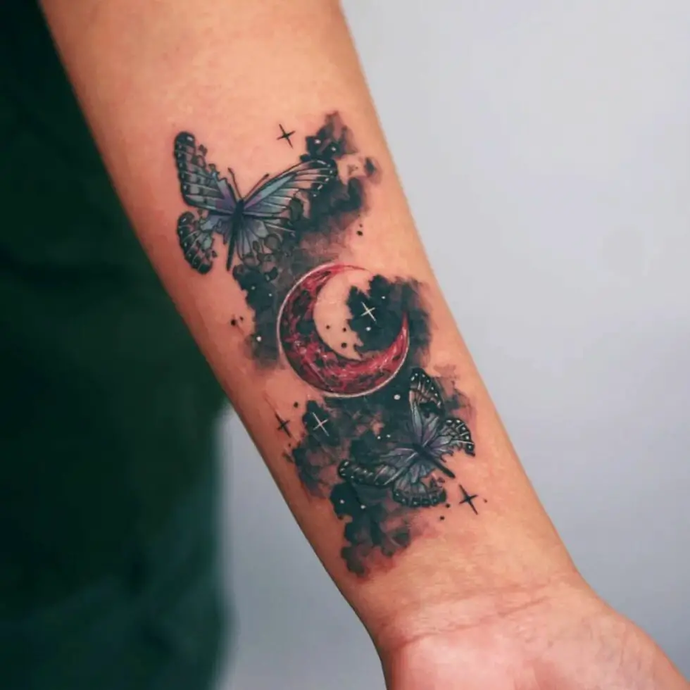 28 Inspiring Moon Tattoo Ideas for Men & Women in 2024