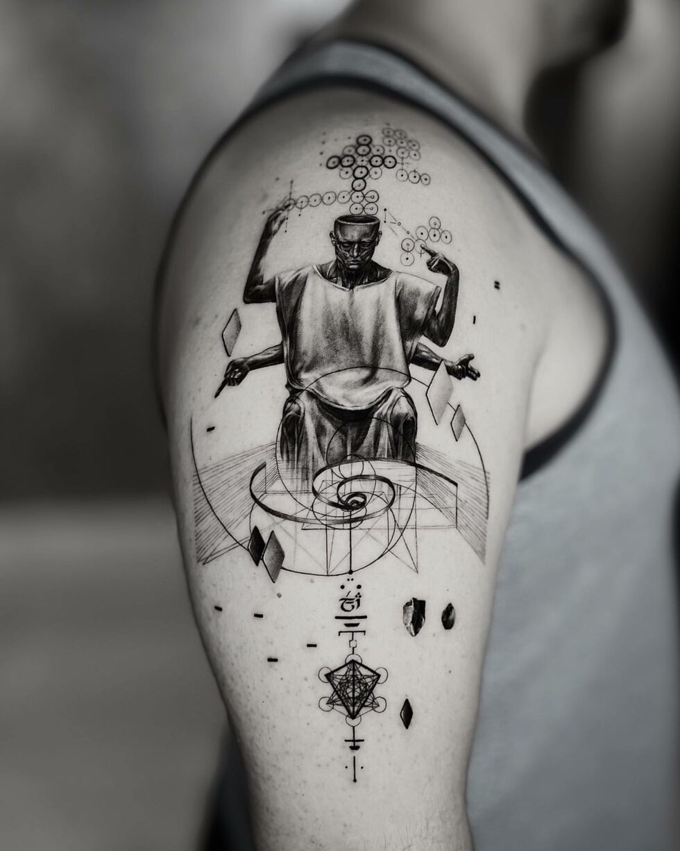 29 Outstanding Sacred Geometry Tattoo Ideas for Women & Men in 2024